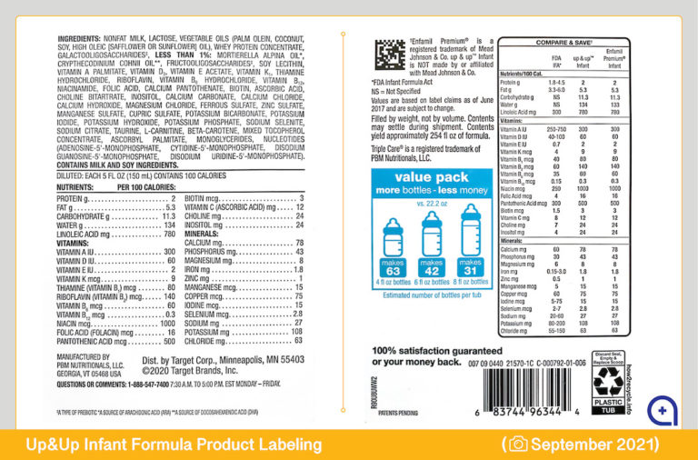 Up & Up: Is Target’s Baby Formula Worth the Switch? – Alphabeautics